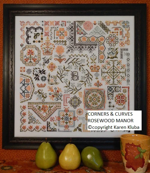 Corners & Curves Sampler S-1217 by Rosewood Manor – Stitchers' Corner Australia