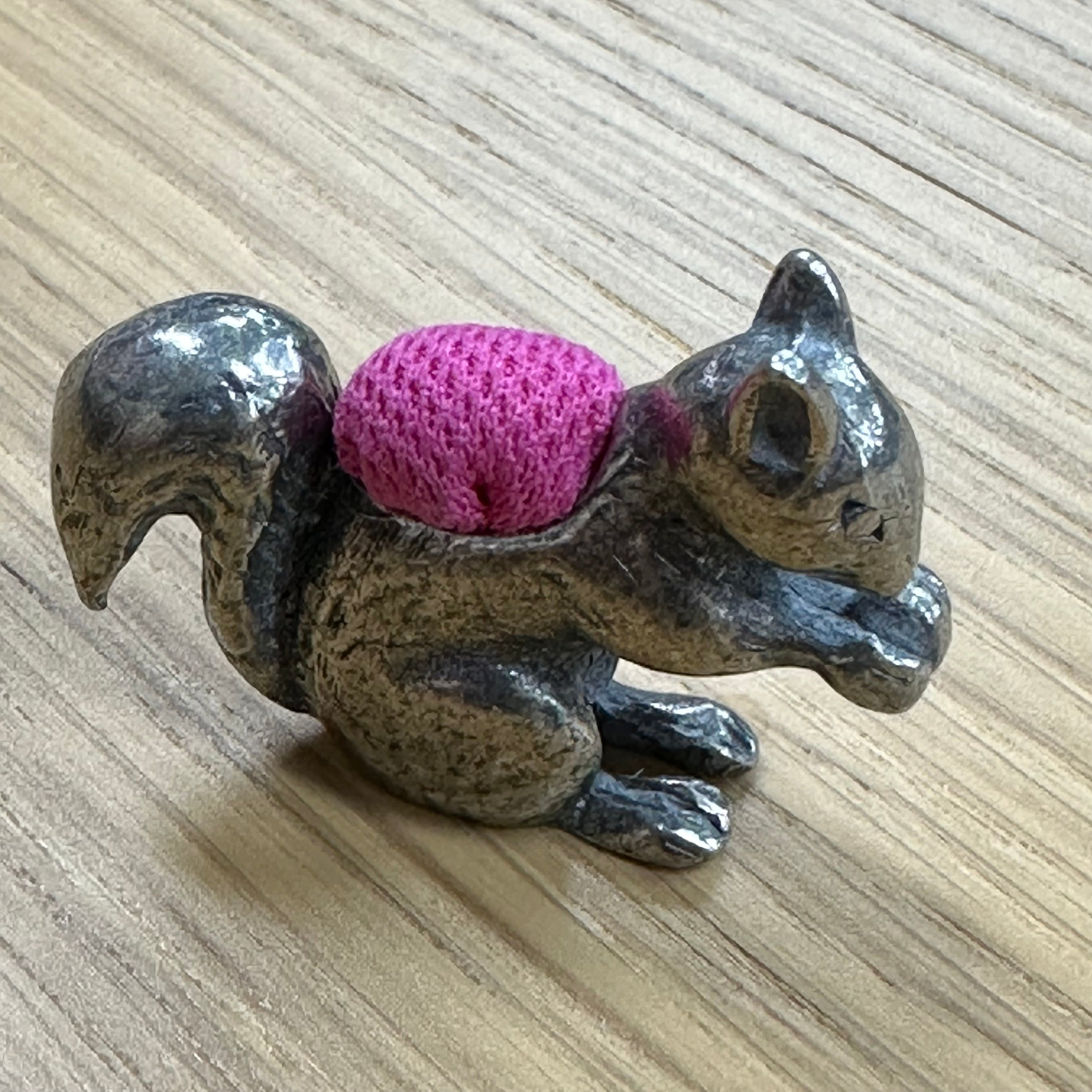 Squirrel Pewter Pin Cushion by Simply Scissors – Stitchers' Corner ...
