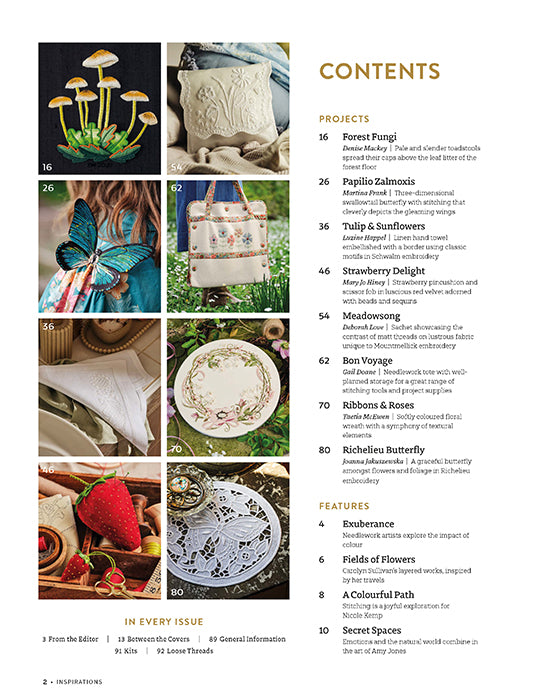 Inspirations Magazine Issue 122 (2024) – Stitchers' Corner Australia