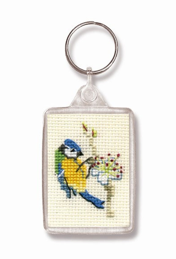 Bluetit Keyring Kit by Textile Heritage – Stitchers' Corner Australia