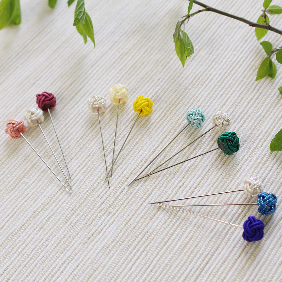 Cohana - Iida Mizuhiki Sewing Pins – Stitchers' Corner Australia