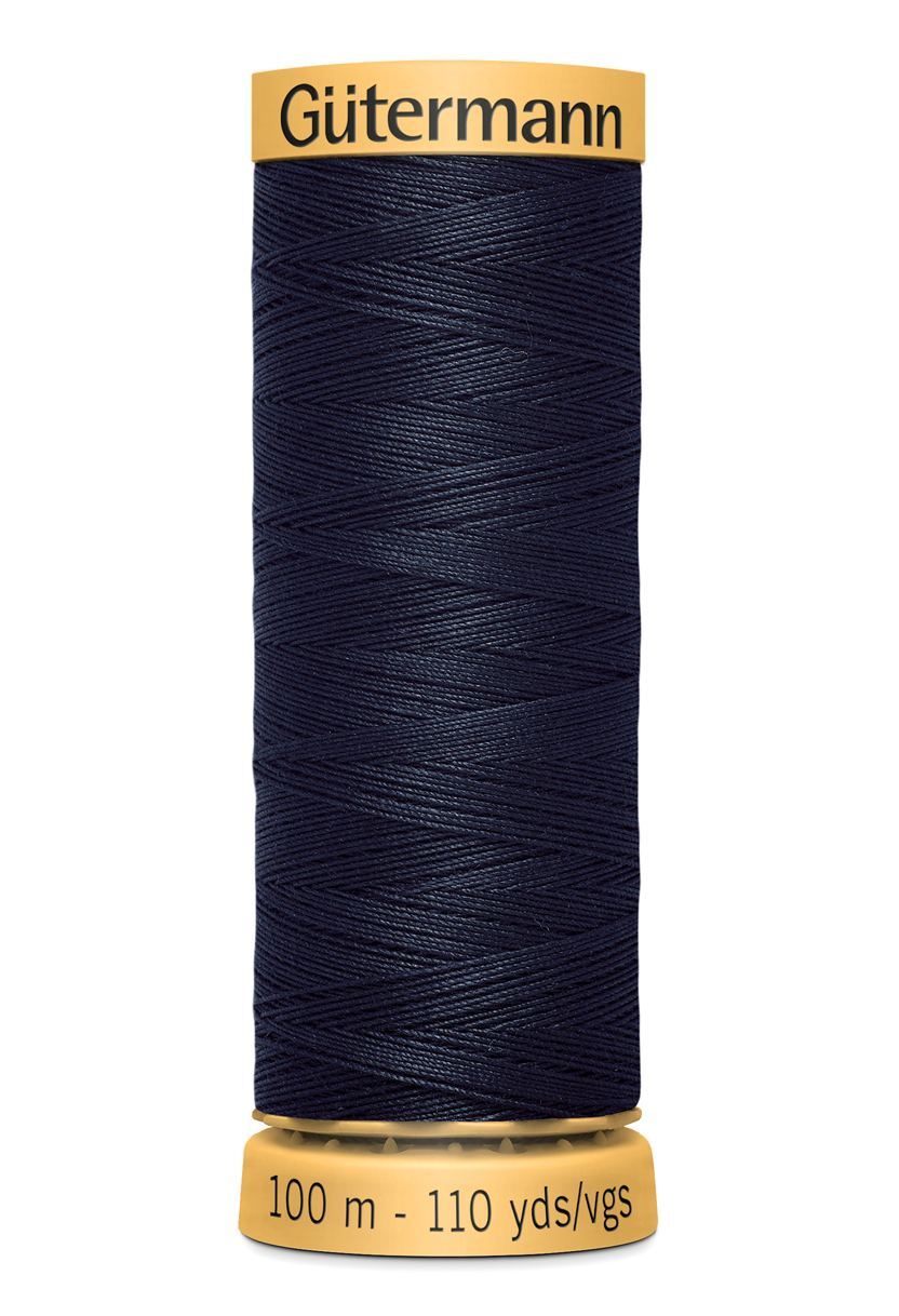 Gutermann Natural Cotton Thread (100m) - Col. 6210 – Stitchers' Corner ...