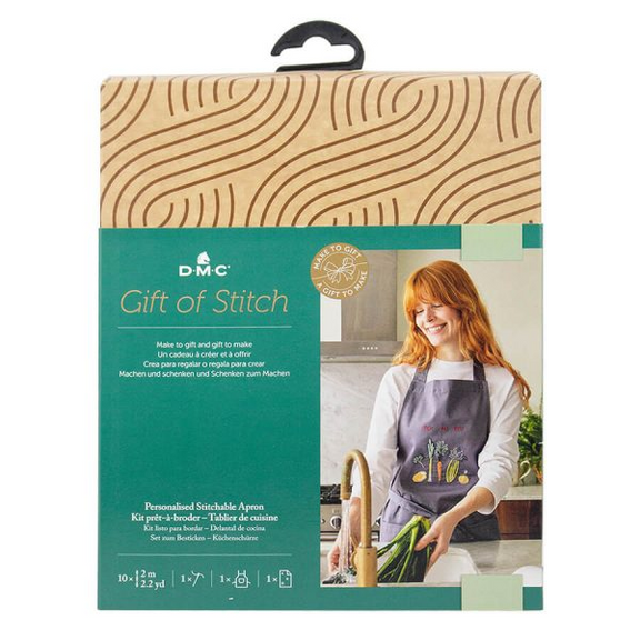 Personalised Stitchable Apron by DMC – Stitchers' Corner Australia