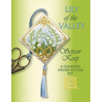 Lily of the Valley Scissor Keep by Textile Heritage – Stitchers' Corner ...