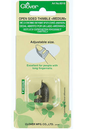 Clover Open Sided Thimble (Medium) 6018 – Stitchers' Corner Australia