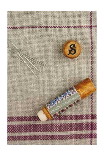Sajou Wooden Needle Case with 6 Tapestry Needles – Stitchers' Corner ...