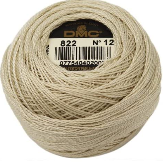 DMC Perle 12 Ball 822 – Stitchers' Corner Australia