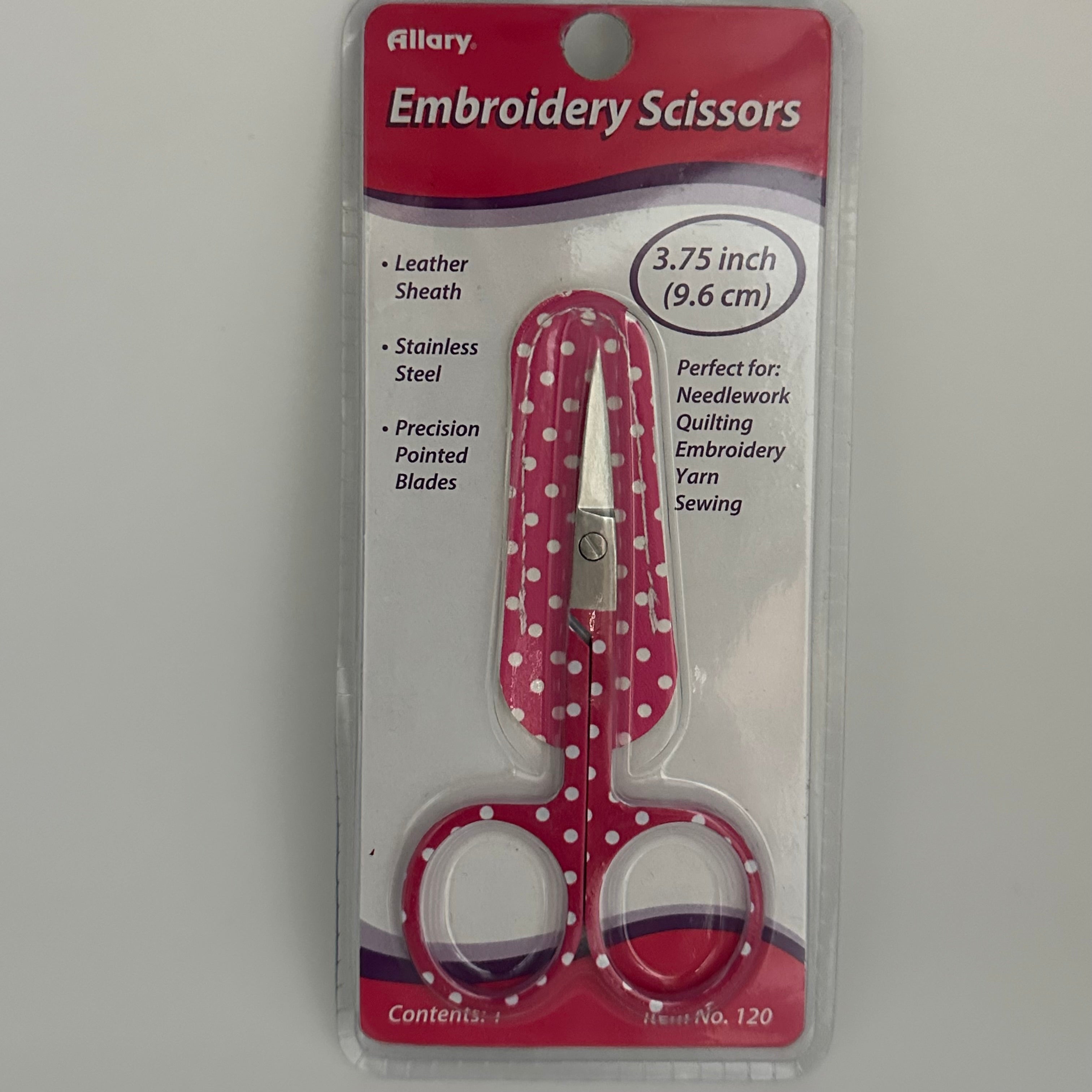 Embroidery Scissors with Leather Sheath – Stitchers' Corner Australia