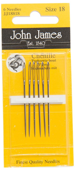 John James Chenille Needles – Stitchers' Corner Australia