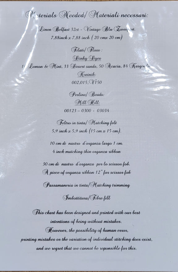 My Dream Scissor Case & Fob by Mingiu Stitch – Stitchers' Corner Australia